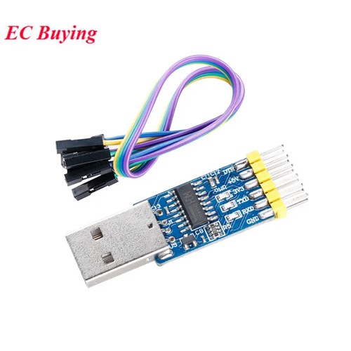 3-in-1 CH340 USB Serial Port Converter Multi-Function Communication ...