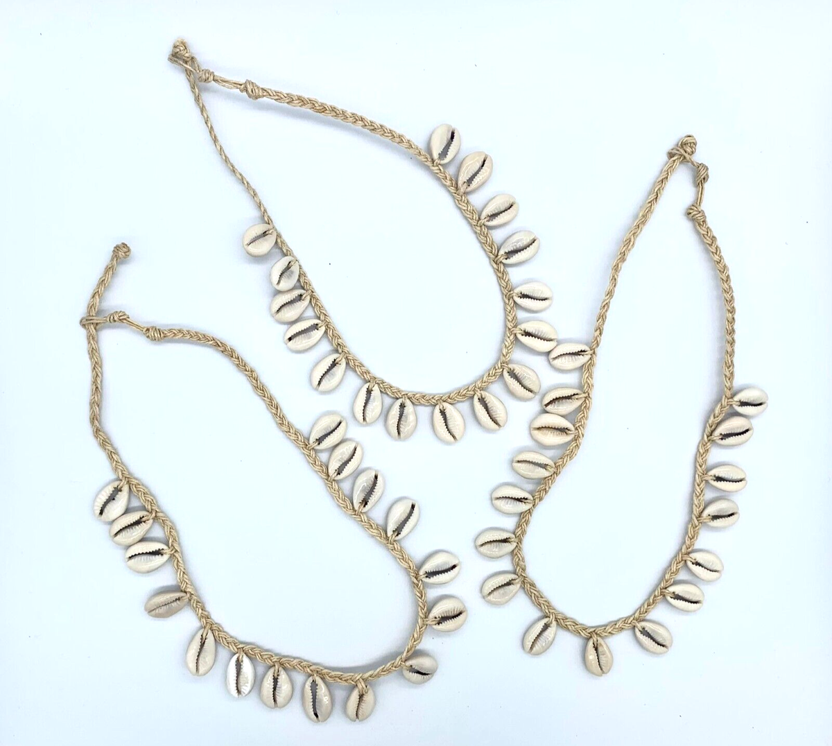 16 Inch White Puka incredible Shell Necklace