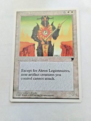 MTG Akron Legionnaire Chronicles Regular Rare - Uncirculated | eBay