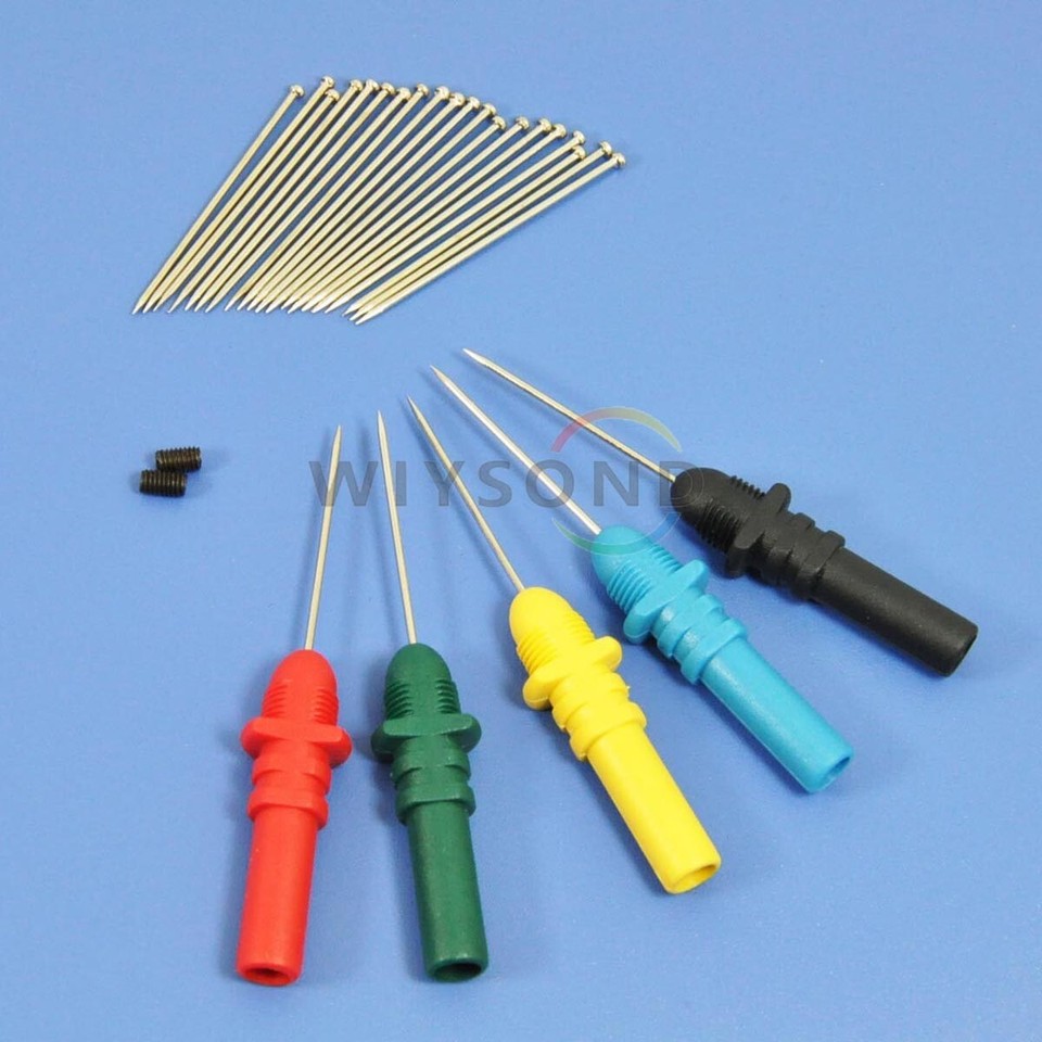 Hantek HT307 Back Pinning Probes Needle Piercing Probes Set 5 Colors | eBay