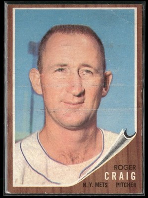 1962 Topps #183 Roger Craig | eBay