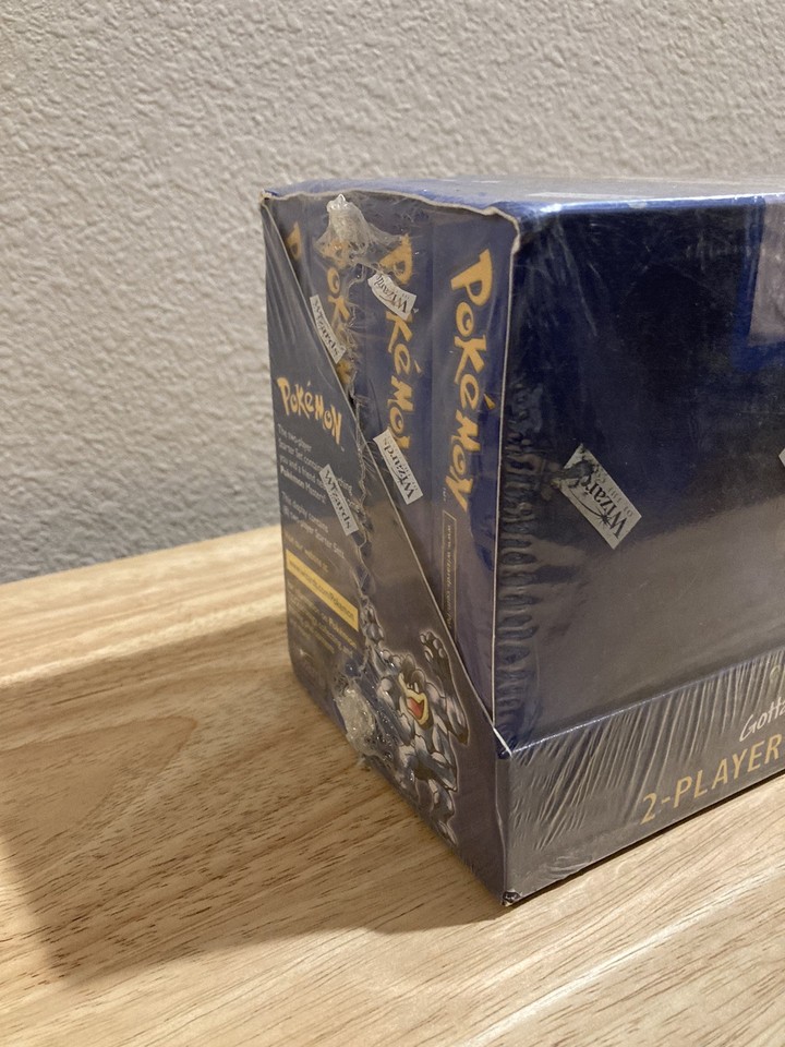 Factory Sealed: 1999 Pokemon Base Set Box: 8 Starter Deck - Machamp 1st ...