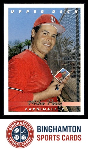 1993 Upper Deck #204 Mike Perez St. Louis Cardinals | eBay