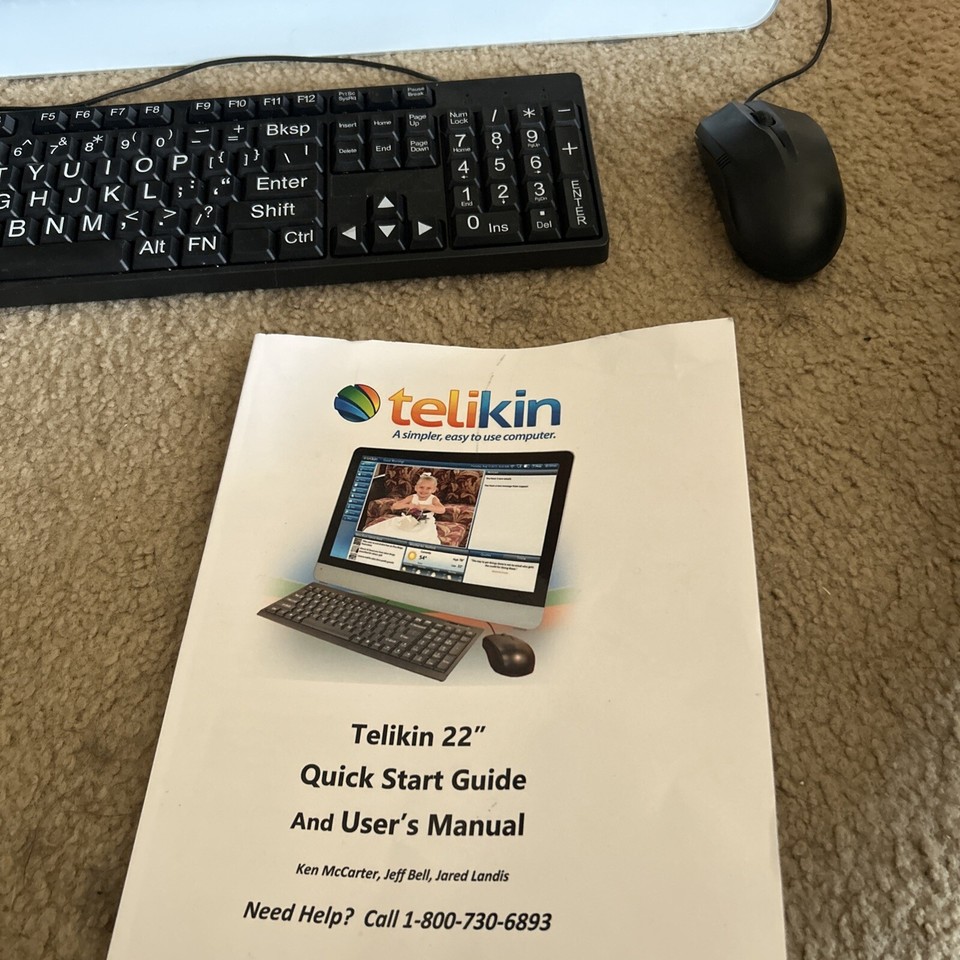 Telikin 18.6" All In One Touchscreen Computer For Seniors (Working) | eBay