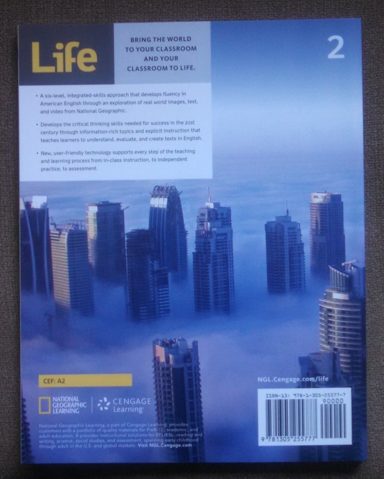 Life 2 Student Book Paperback 9781305255777 | eBay
