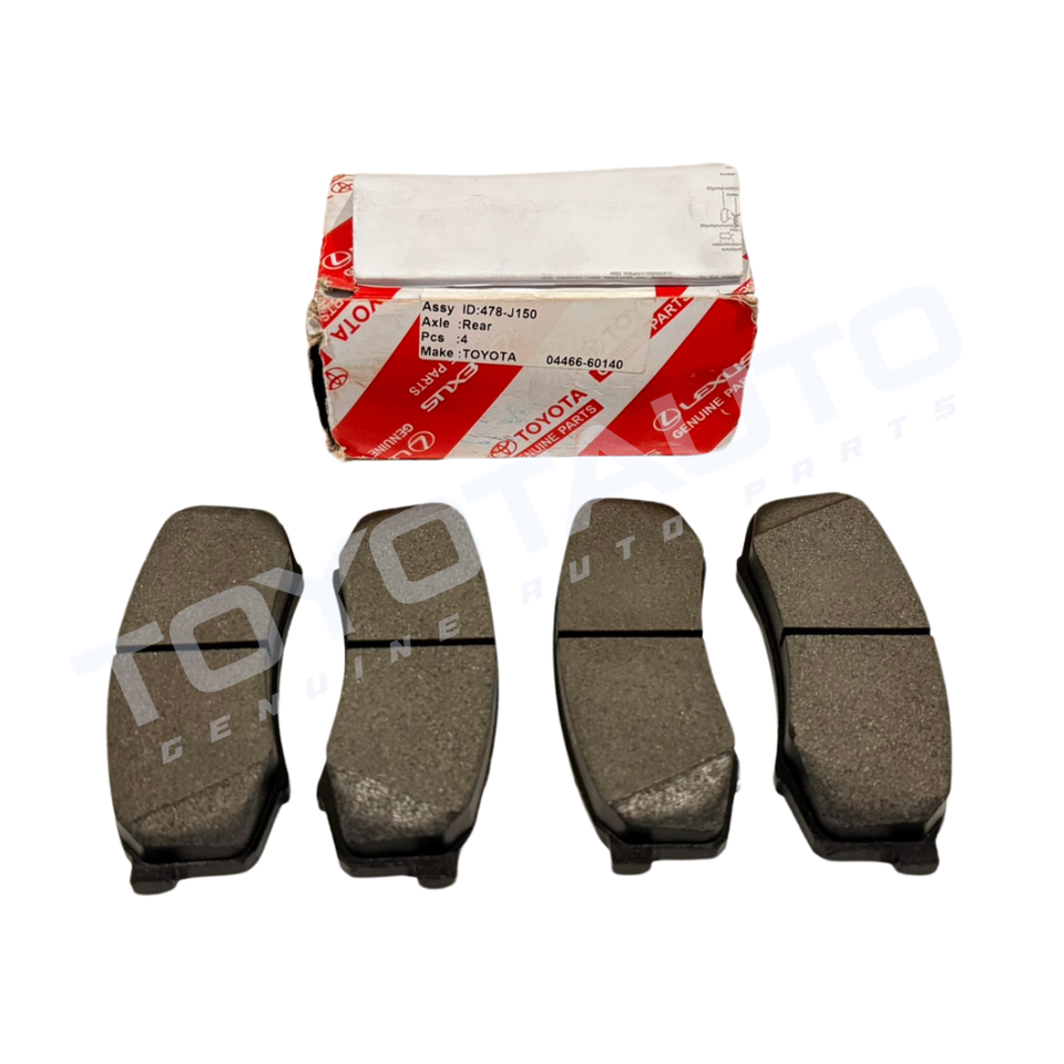 Toyota 4RUNNER GX460 Front and Rear BRAKE PADS SET OEM 04465-AZ200 ...