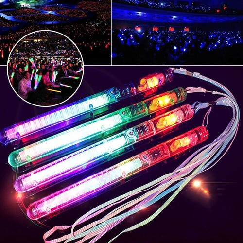 Multicolor Colour Changing Flashing Stick LED Light Wand in Dark ...