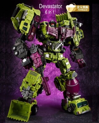 Jinbao Devastator G1 6in1 Oversized 45cm 17.7" Action Figure No Box USA | eBay