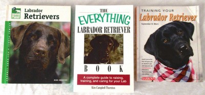 3 Books TRAINING YOUR LABRADOR RETRIEVER Morn LABRADOR RETRIEVERS ...