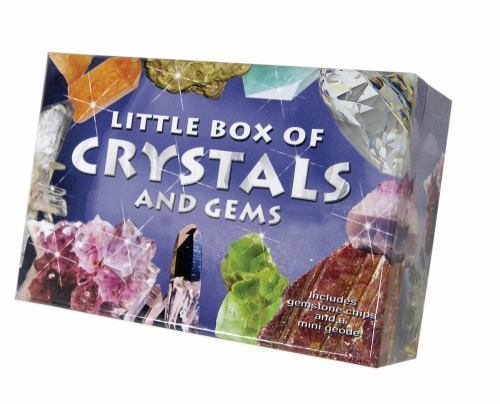 Little Box of Crystals and Gems [With Gemstone Chips, Mini Geode ...
