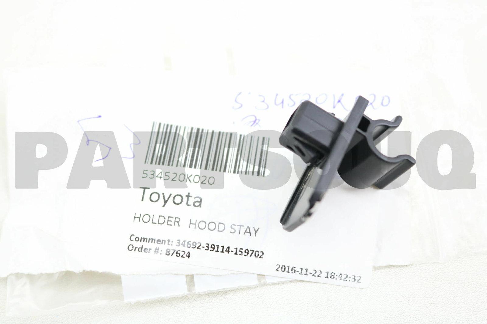 534520K020 Genuine Toyota HOLDER HOOD STAY 53452-0K020 | eBay