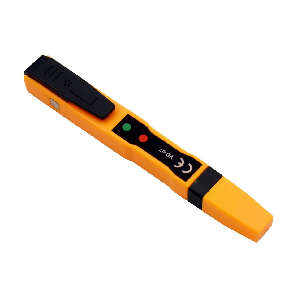 AC/DC Non-Contact Voltage Tester Pen Meter Voltage Detector Tester ...