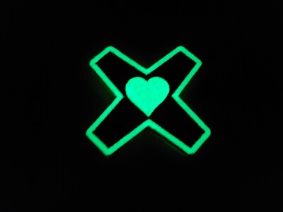 Prometheus Design Werx Heart Marks The Spot GID Morale Patch - TAD PDW ...