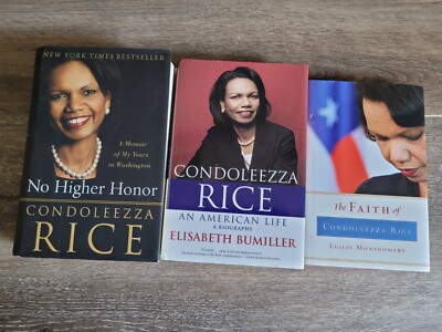 Condoleezza Rice Books Lot Of 3 Hardcover | eBay