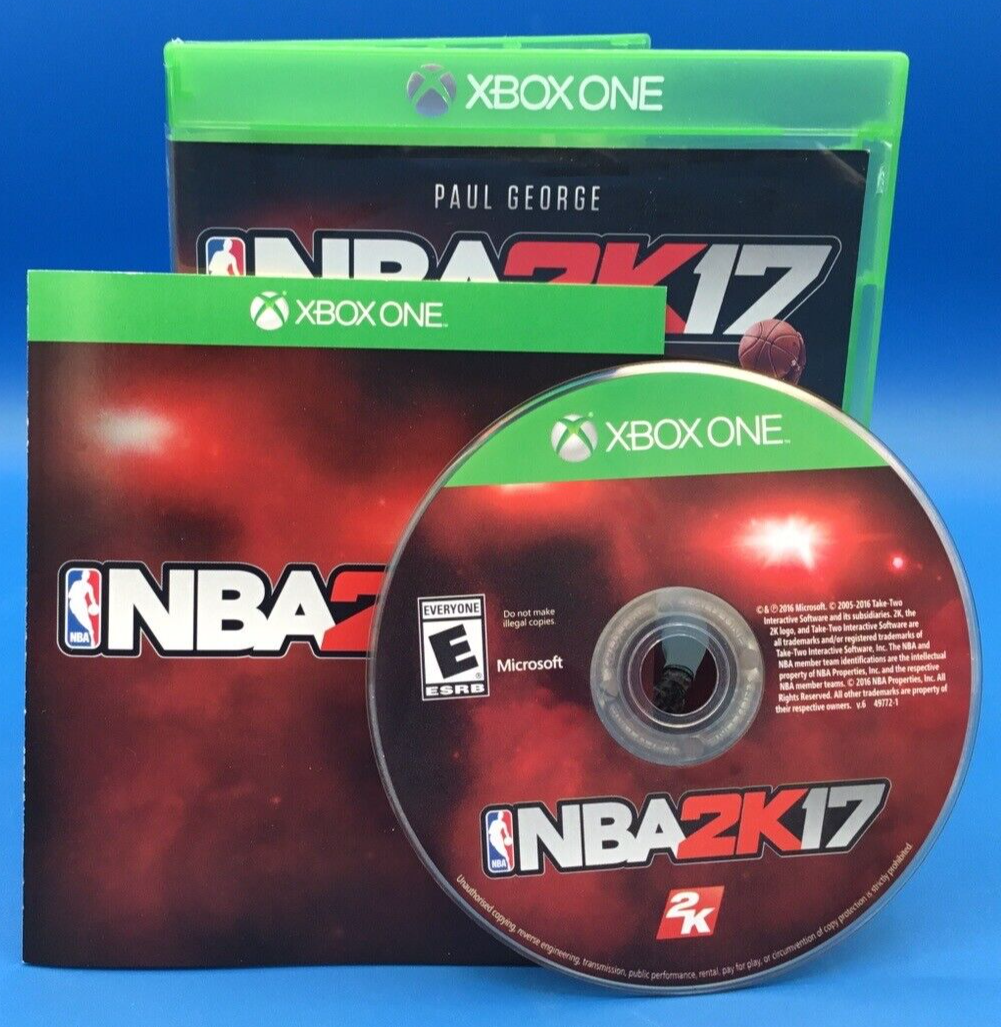 Microsoft XBOX ONE XB1 NBA 2K17 2016 TESTED Fast Free Shipping! | eBay