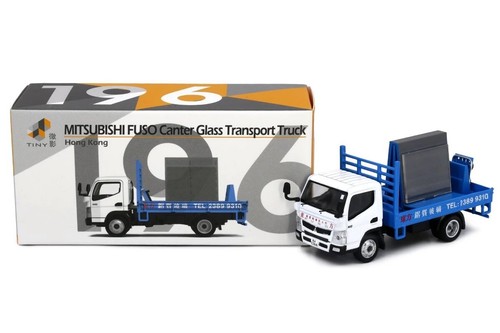Tiny City Die-cast Model Car - #196 MITSUBISHI FUSO Canter Glass ...