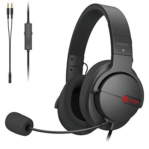 Elecom Gaming Headset Headphones ARMA Black PS5 PS4 Switch HS-ARMA100BK NEW | eBay