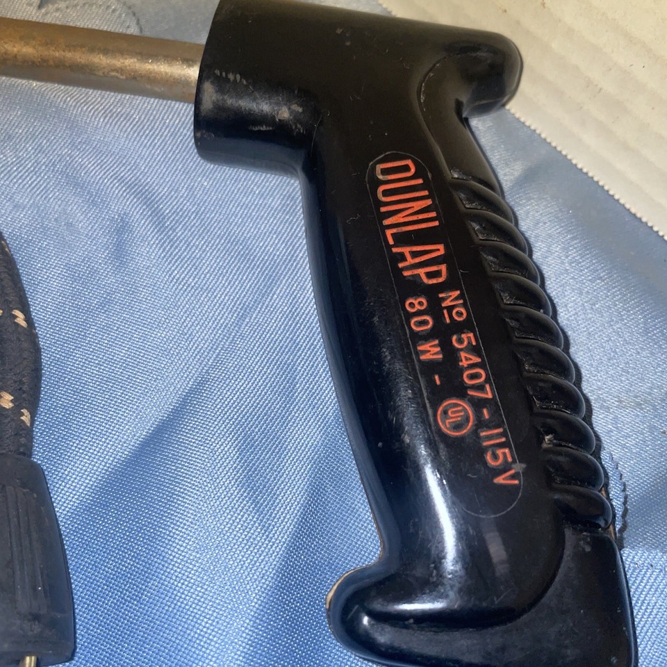 Antique Dunlap Soldering Gun#5407-115V-80W-Works-Rare- Estate Find | eBay
