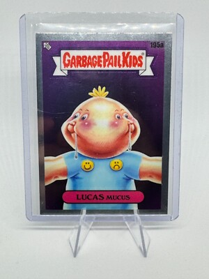 2022 GARBAGE PAIL KIDS GPK CHROME SERIES 5 BASE LUCAS MUCUS 195a NM | eBay