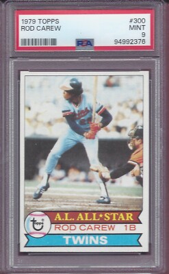 1979 TOPPS #300 ROD CAREW TWINS HOF PSA 9 MINT NEW PSA CASE | eBay