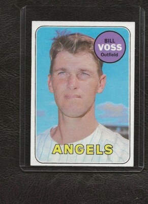 1969 Topps Baseball #621 Bill Voss, California Angels, High #, NM! | eBay