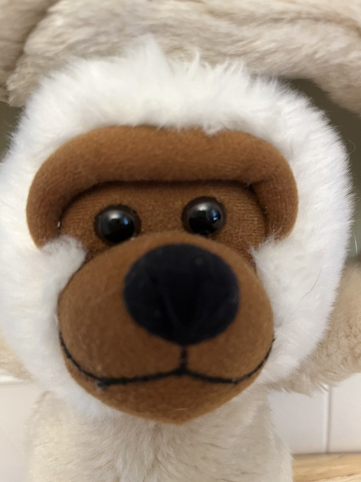Toys R Us Plush Monkey Hanging Hugger Long Arms Legs 22" Stuffed Animal ...