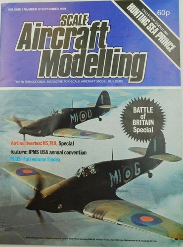 Scale Aircraft Modelling SEP 1979 Hunting Sea Prince Airplane Vintage ...