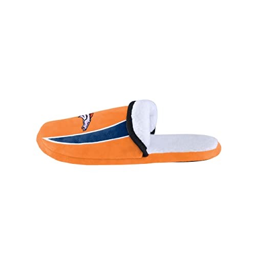 Officially Licensed NFL Sherpa Lining Slippers with Embroidered Team ...