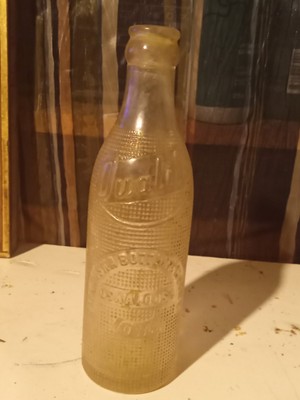 Quality Indian head Soda Bottle From Mahaska Bottling Co. Okaloosa Iowa ...