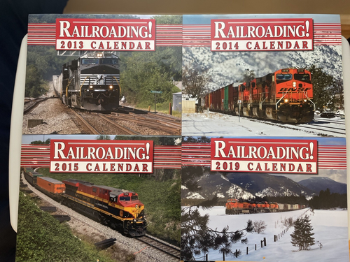 2013,2014,2015,2019 RAILROADING! CALENDARS | eBay