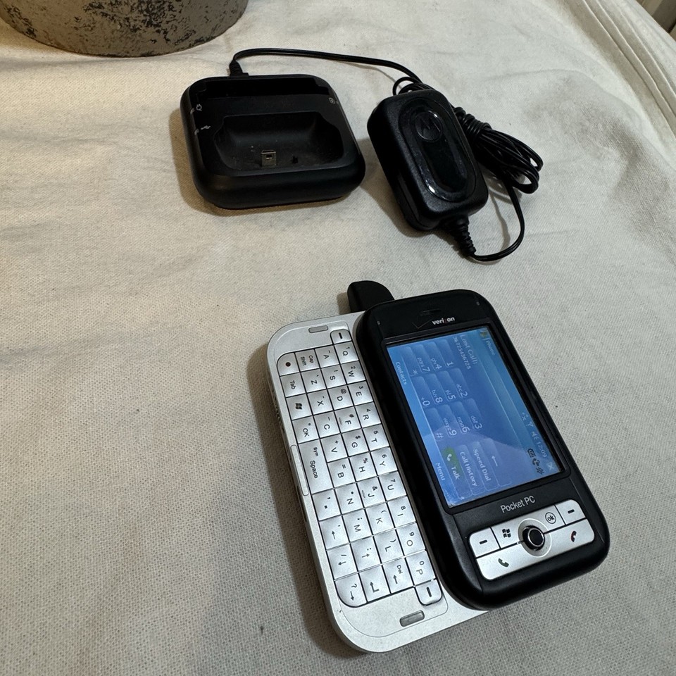 Verizon Wireless XV6700 Pocket PC Slide Keyboard Y2K Phone 2000s ...