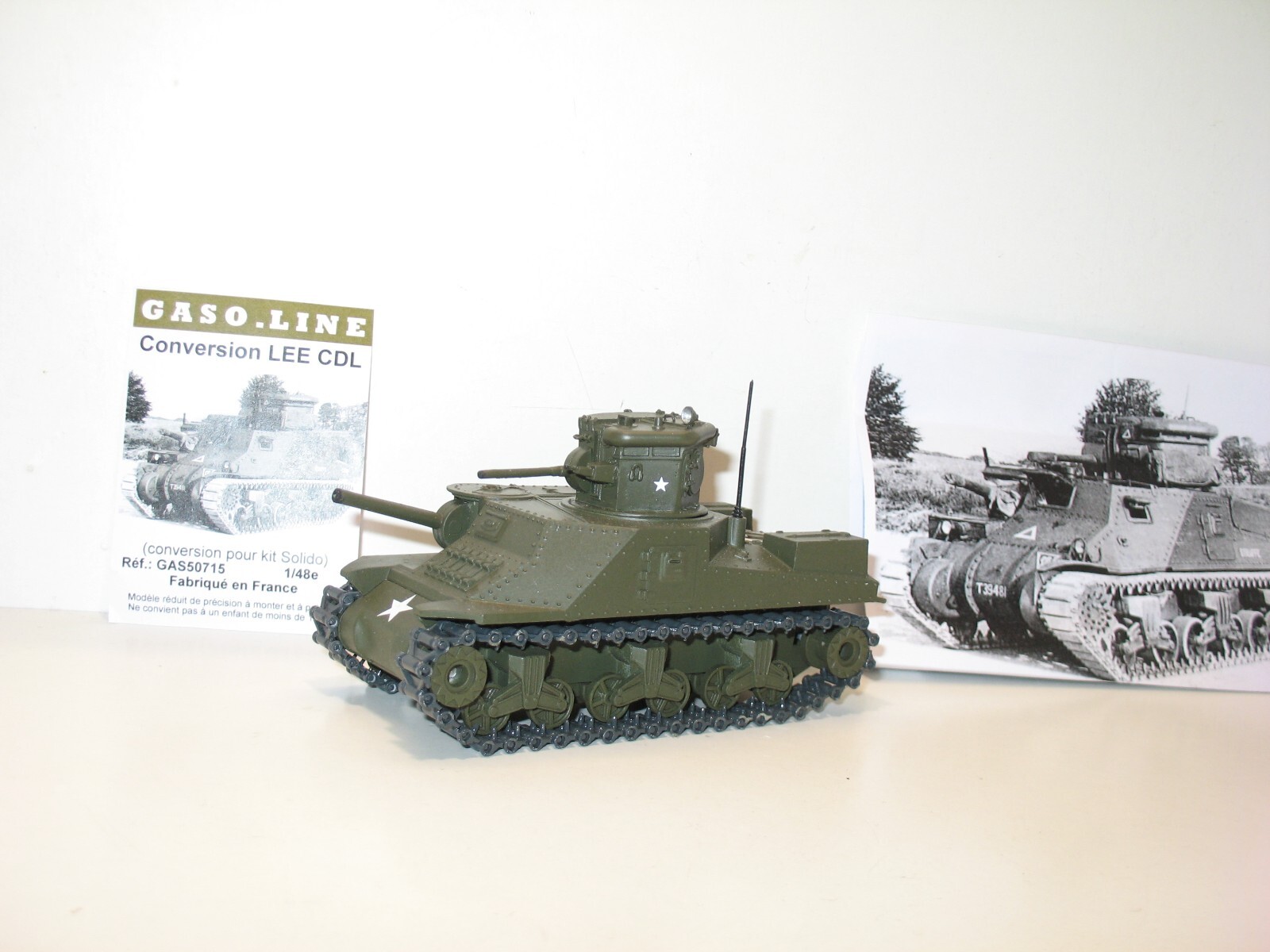 Solido Char Canadian Lee Cdl Military Gaso Line | eBay