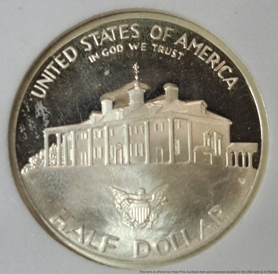 1982 S PR 70 Proof DCAM George Washington 50 Cent Commemorative Silver ...