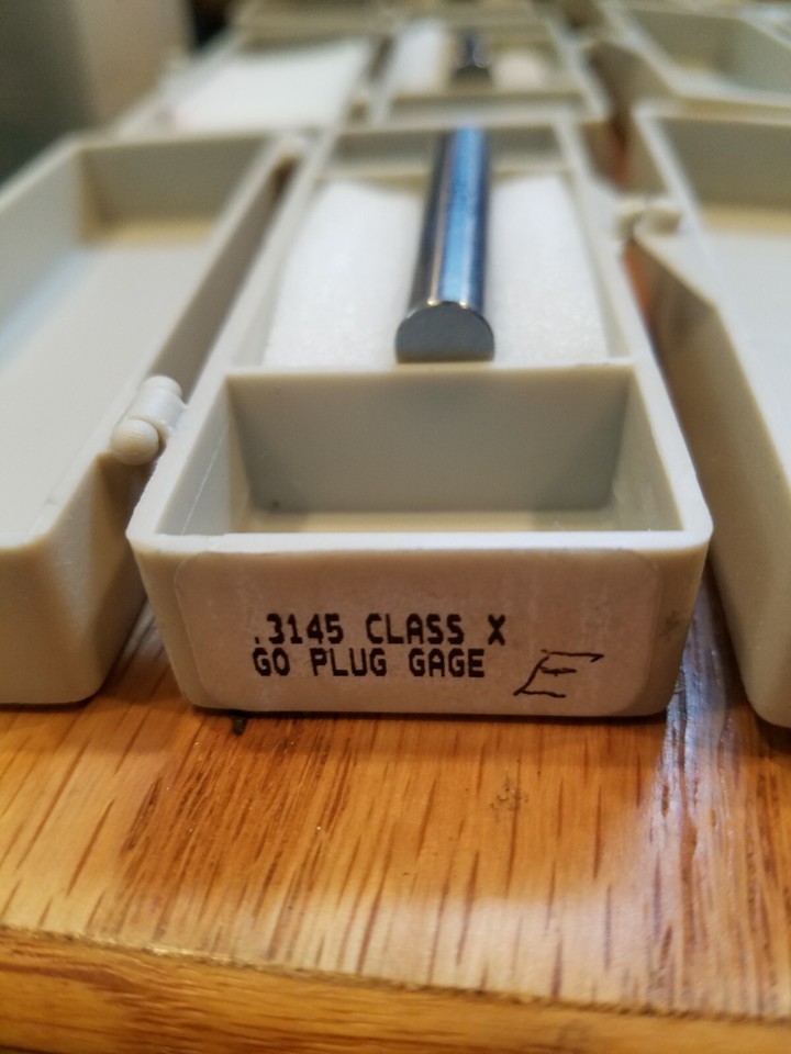 Vermont Gage Class X GO Plug Gage .3145 | eBay
