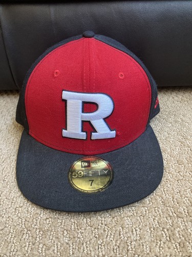 Rutgers Scarlet Knights New Era 59Fifty Fitted Hat Size 7 EUC Original ...