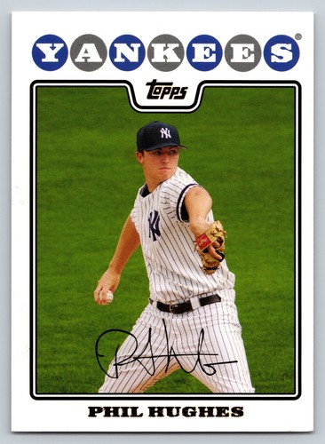 2008 Topps #168 Phil Hughes Gold Foil Gold Foil NM | eBay