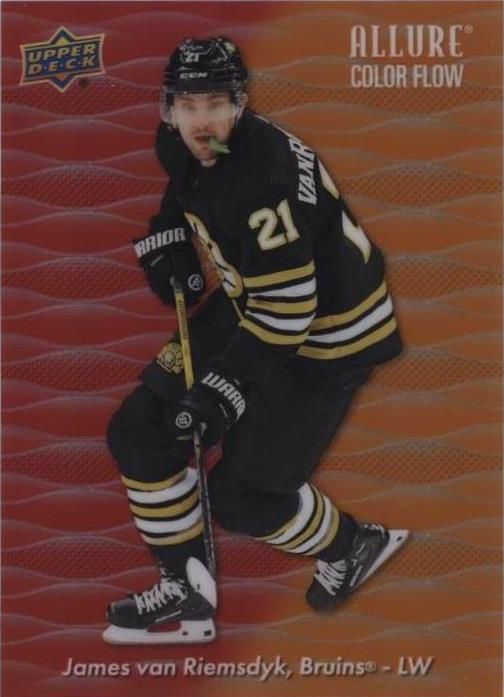 2023-24 Upper Deck Allure - Color Flow James van Riemsdyk #CF-12 Red ...