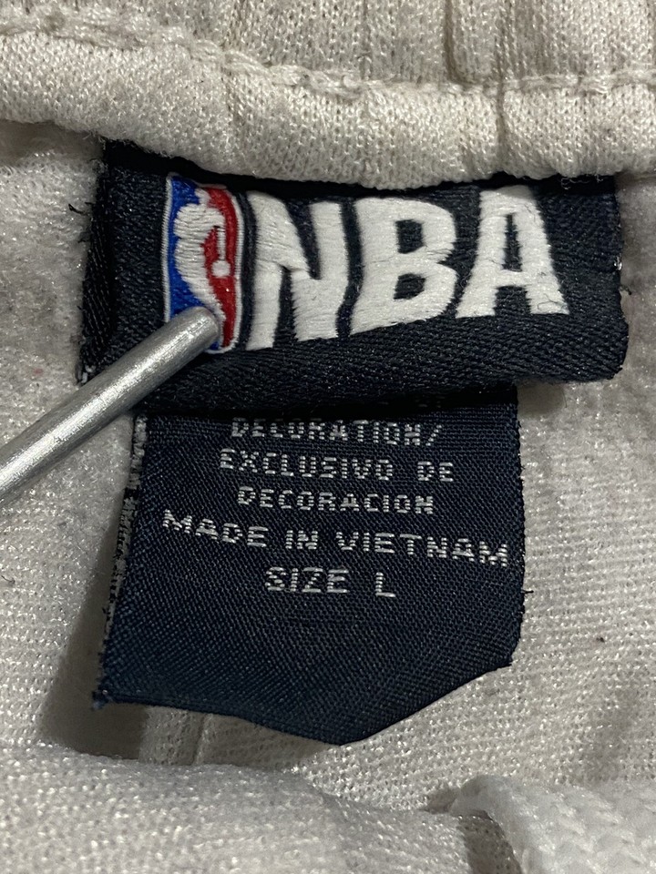 NBA Basketball Shorts Men’s White Yellow Size L Pocket Shorts | eBay