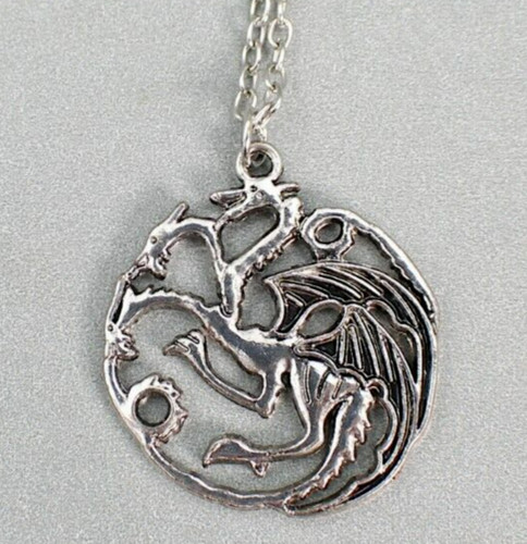 Three-Headed Sigil Dragon Hydra Targaryens Themed Nec… - Gem