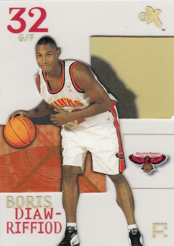 2003-04 Fleer E-X #82 Boris Diaw Hawks NM-MT+ RC Rookie | eBay