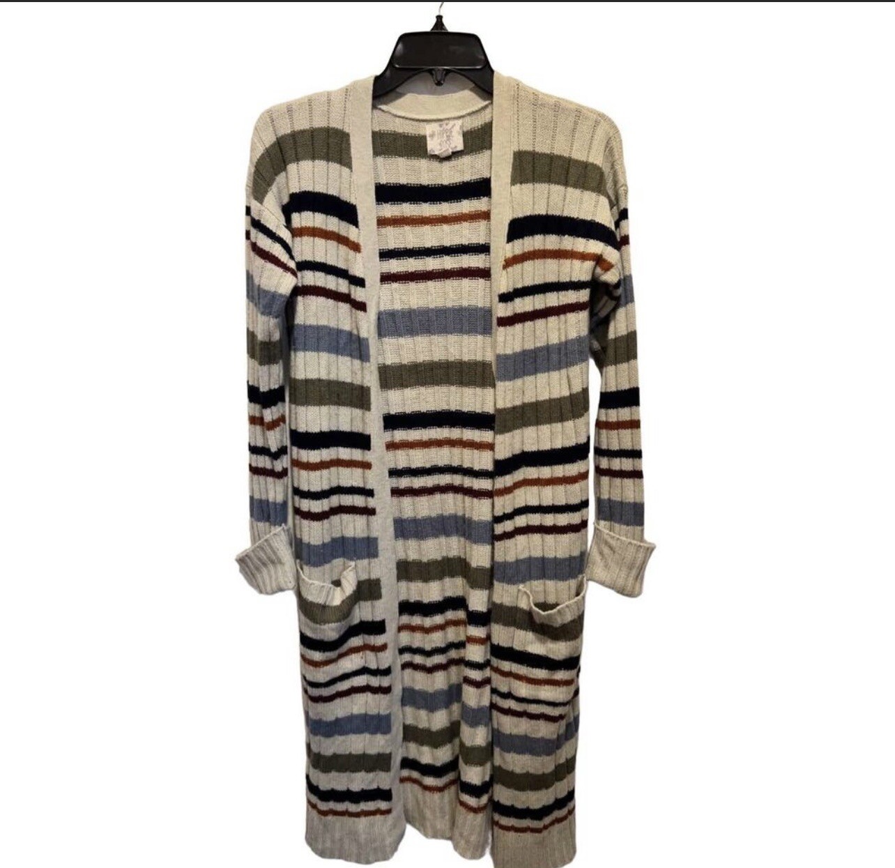 Hippie Rose long cardigan sweater duster size Small … - Gem