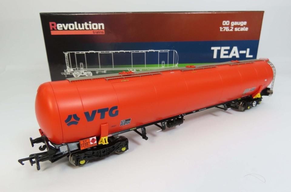 OO Gauge Revolution OO-TEA-41114 TEA Tanker Wagon VTG | eBay UK
