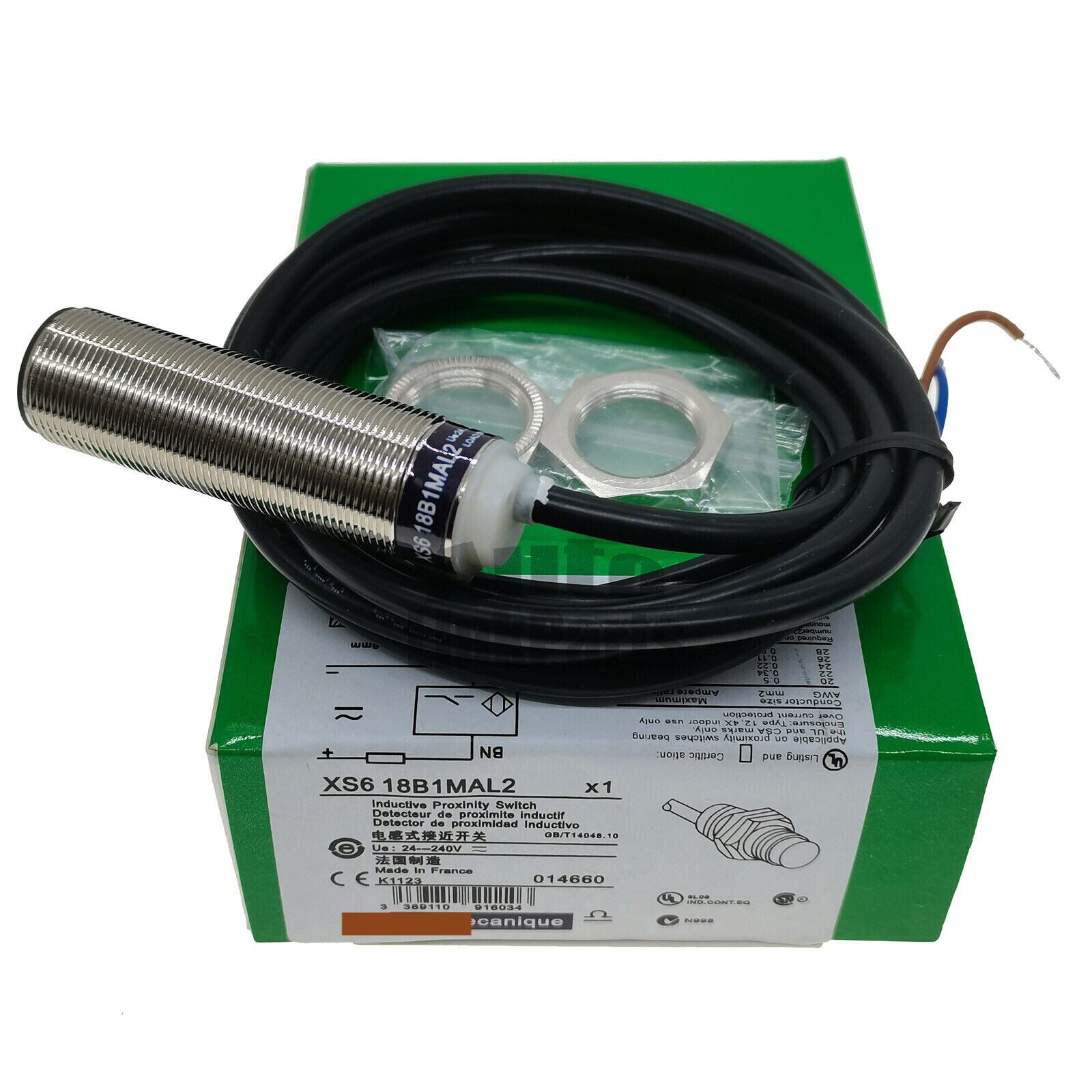 1PCS NEW SCHNEIDER XS618B1MAL2 Inductive Proximity Switch | eBay