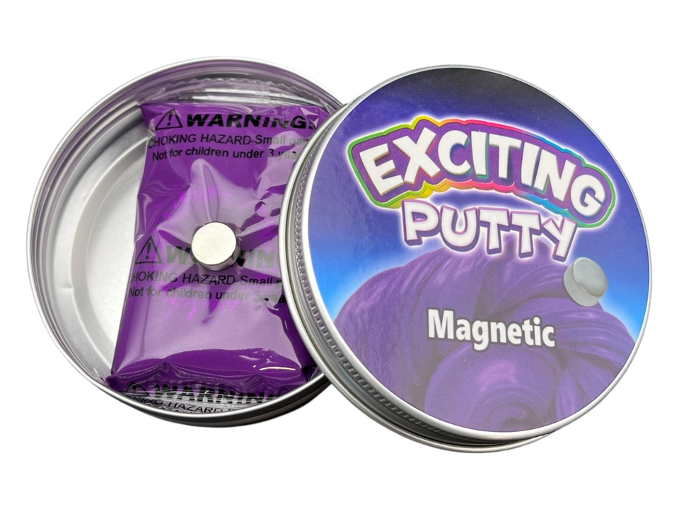 2 x Super Smart Kids Putty Mudmagnetic Liquid Glass Colour changing ...