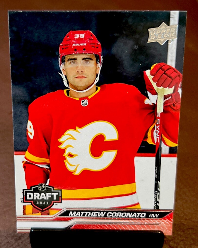 2023-24 Upper Deck Extended MATTHEW CORONATO *1st Round Rookies Draft ...