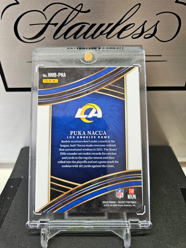 2023 Panini Select RC Puka Nacua Numbers sharp card #NMB-PNA | eBay