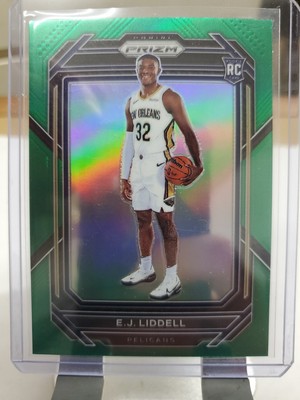 2022-23 PANINI PRIZM #251 E.J. LIDDELL ROOKIE GREEN PRIZM PELICANS RC ...