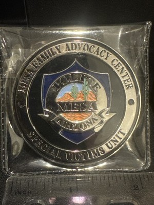 Mesa (AZ) Police Department Special Victims Unit 2” Diameter Challenge ...