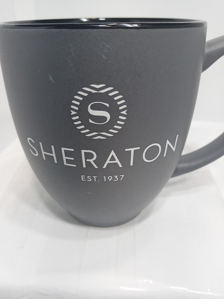SHERATON HOTEL MUG. SHERATON HOTEL COFFEE MUG. SHERATON HOTEL DECO MUG ...