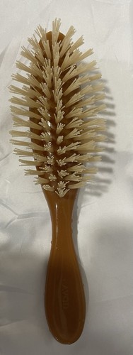 Vintage Avon Natural Performance Flair Hair Brush Butterscotch Nylon ...